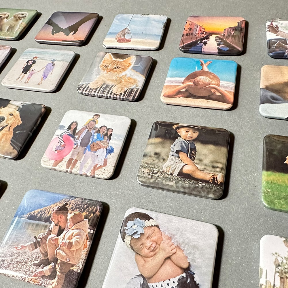 Square Photo Magnets